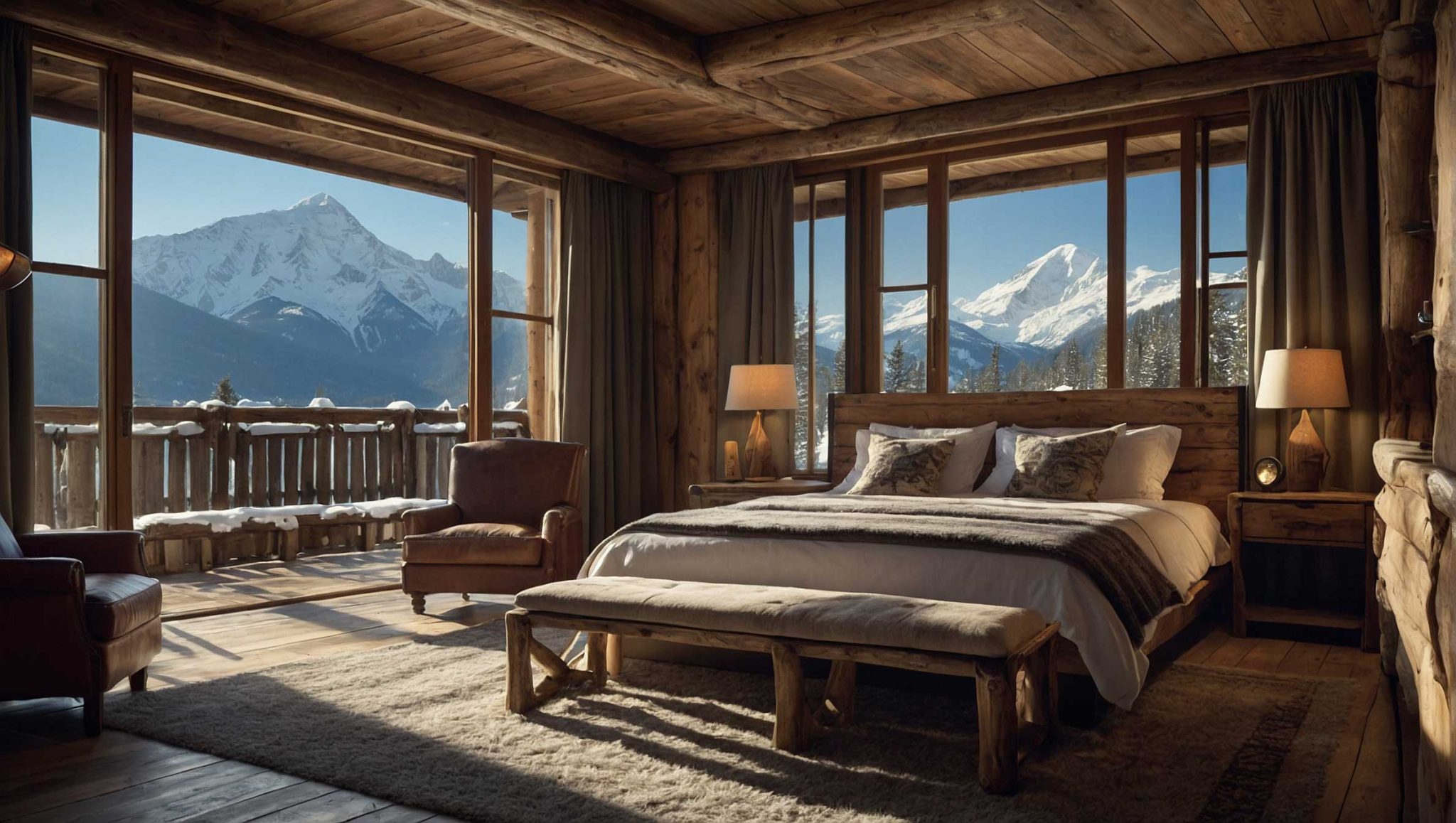 » Designing a Rustic Mountain Hotel Room: A Cozy Retreat