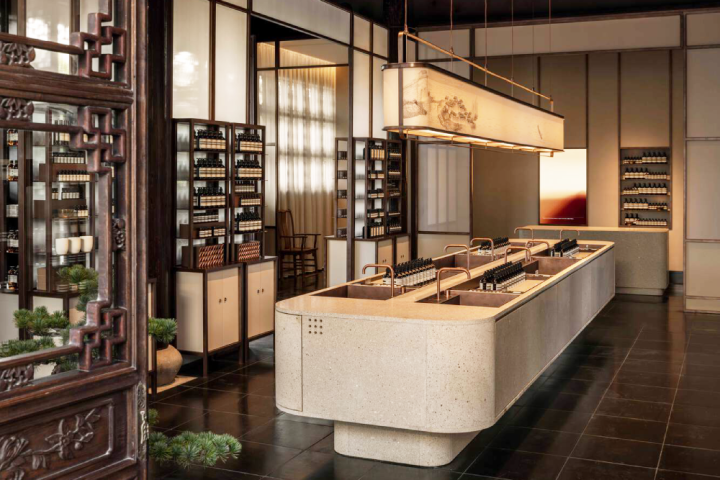 » Aesop Suzhou Cangjie Store by Offhand Practice