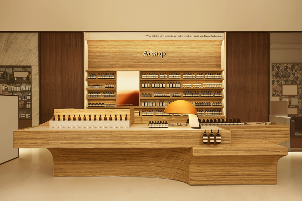 » Aesop shop-in-shop