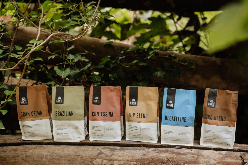 » Conte Espresso Blends by Circus Design Studio
