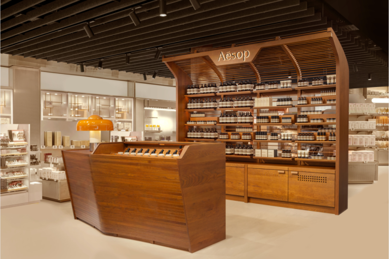 » Aesop shop-in-shop