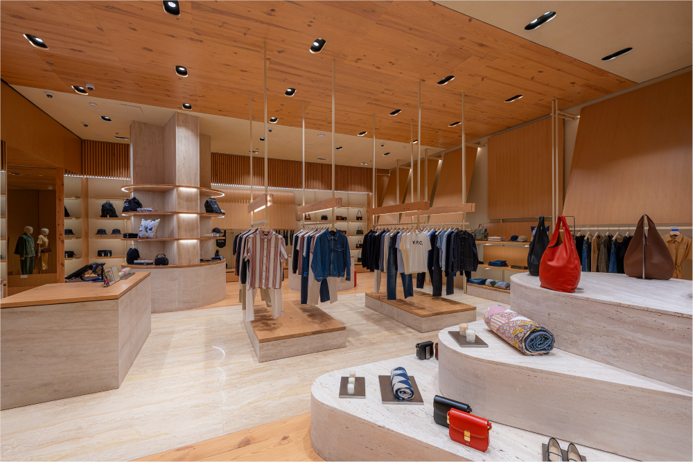 » A.P.C. store by Laurent Deroo