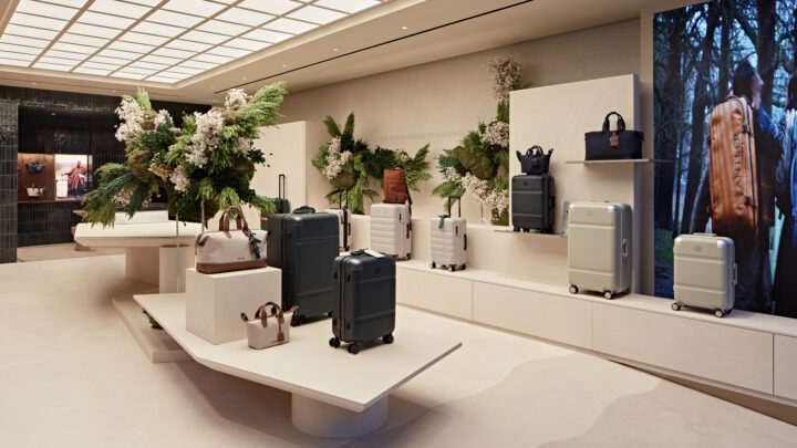 » Antler Flagship Store on Regent Street by Checkland Kindleysides
