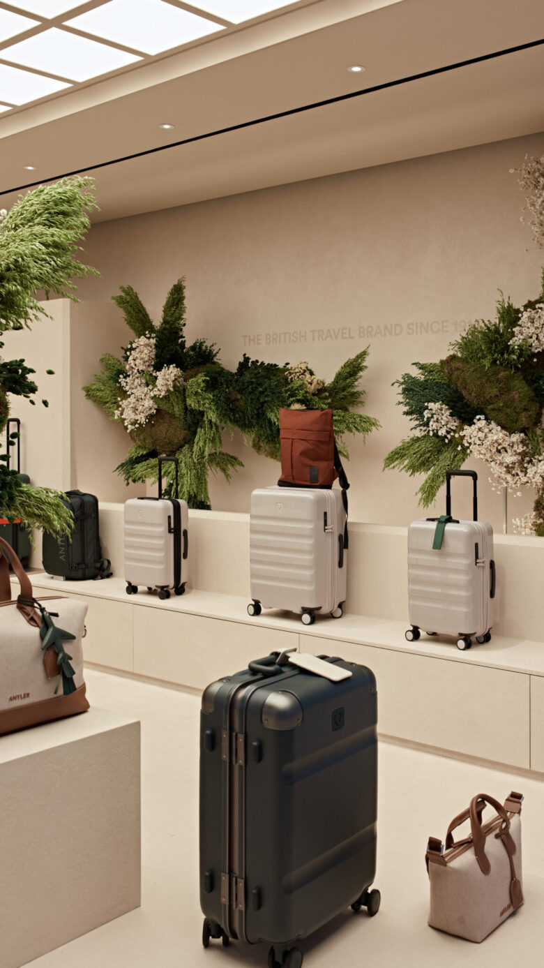 » Antler Flagship Store on Regent Street by Checkland Kindleysides