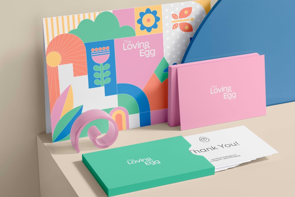 » The Loving Egg by Lentil Design Studio