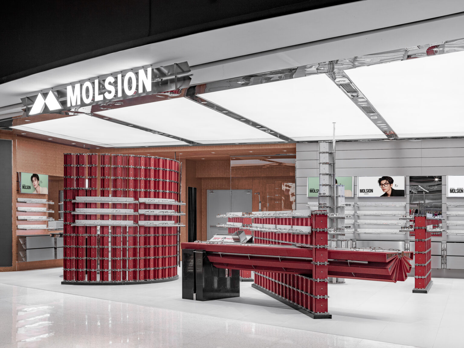 » MOLSION Concept Store – Symbiosis of Form and Structure
